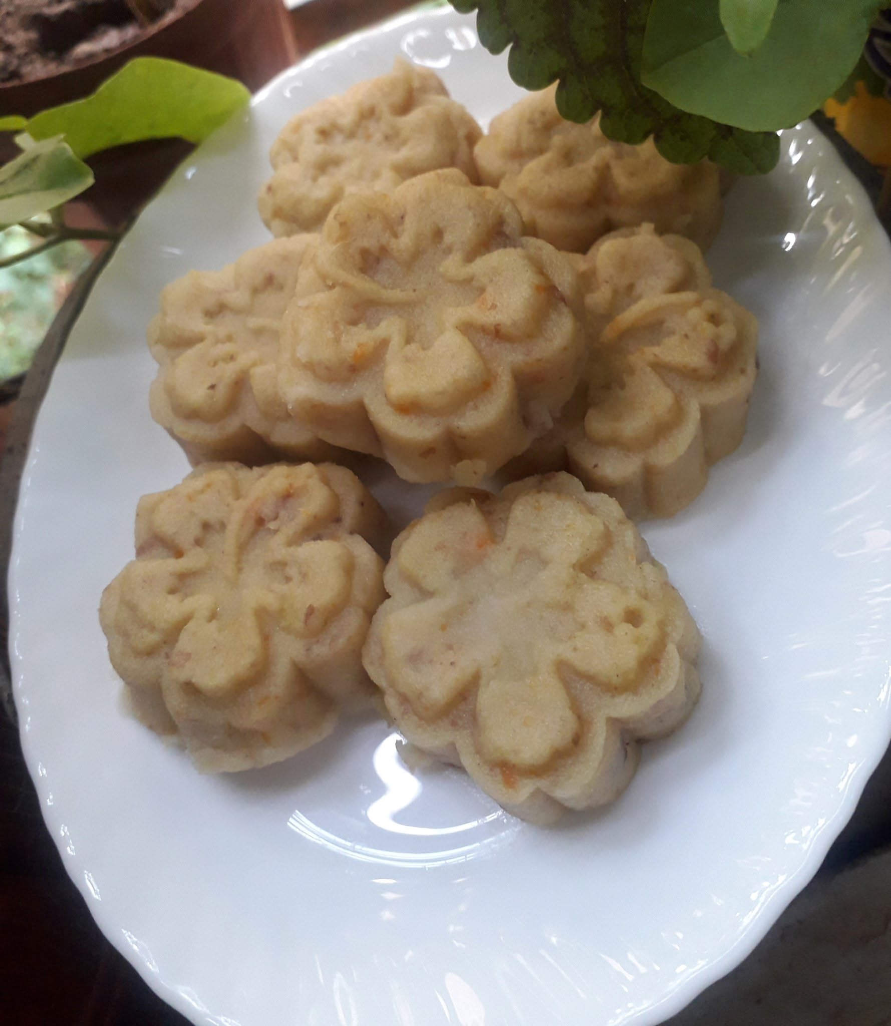 I made deliciously chewy steamed sweet potatoes' cakes 🥮 The original ...