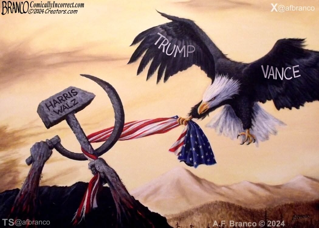 Comrade Kamala Harris Would Not Say if Americans Should Stand for the ...