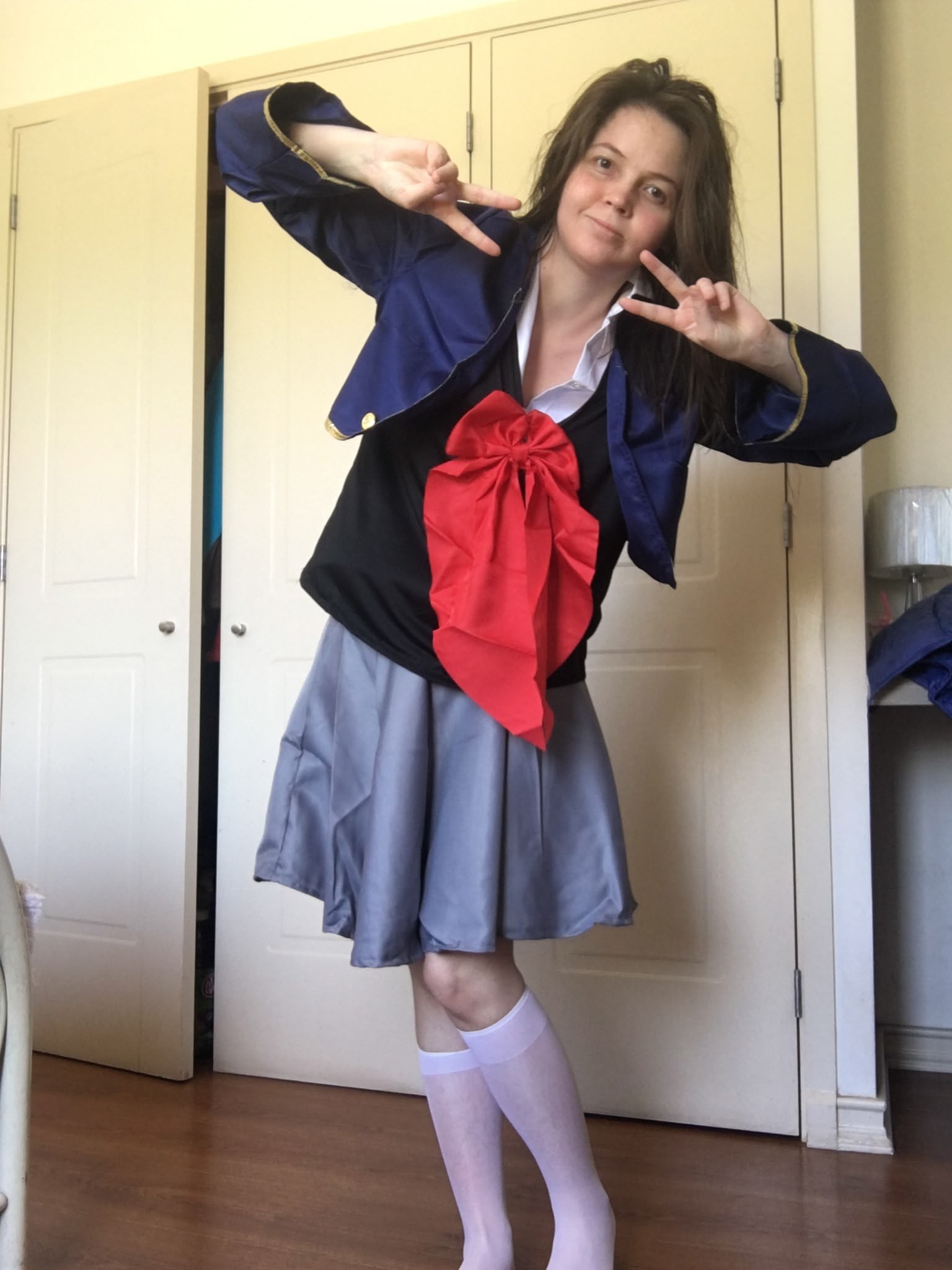 I want to cosplay Ruby but I don’t have the wig there. No wig. No make ...