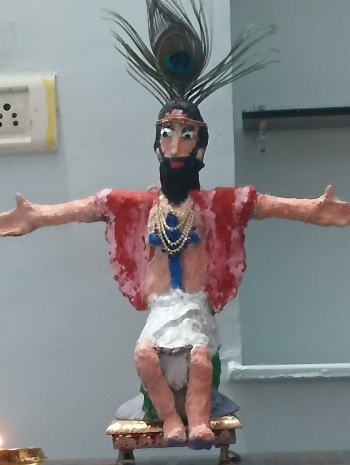 Idol of Jesus Christ I made an idol of Jesus Christ with my hands ...