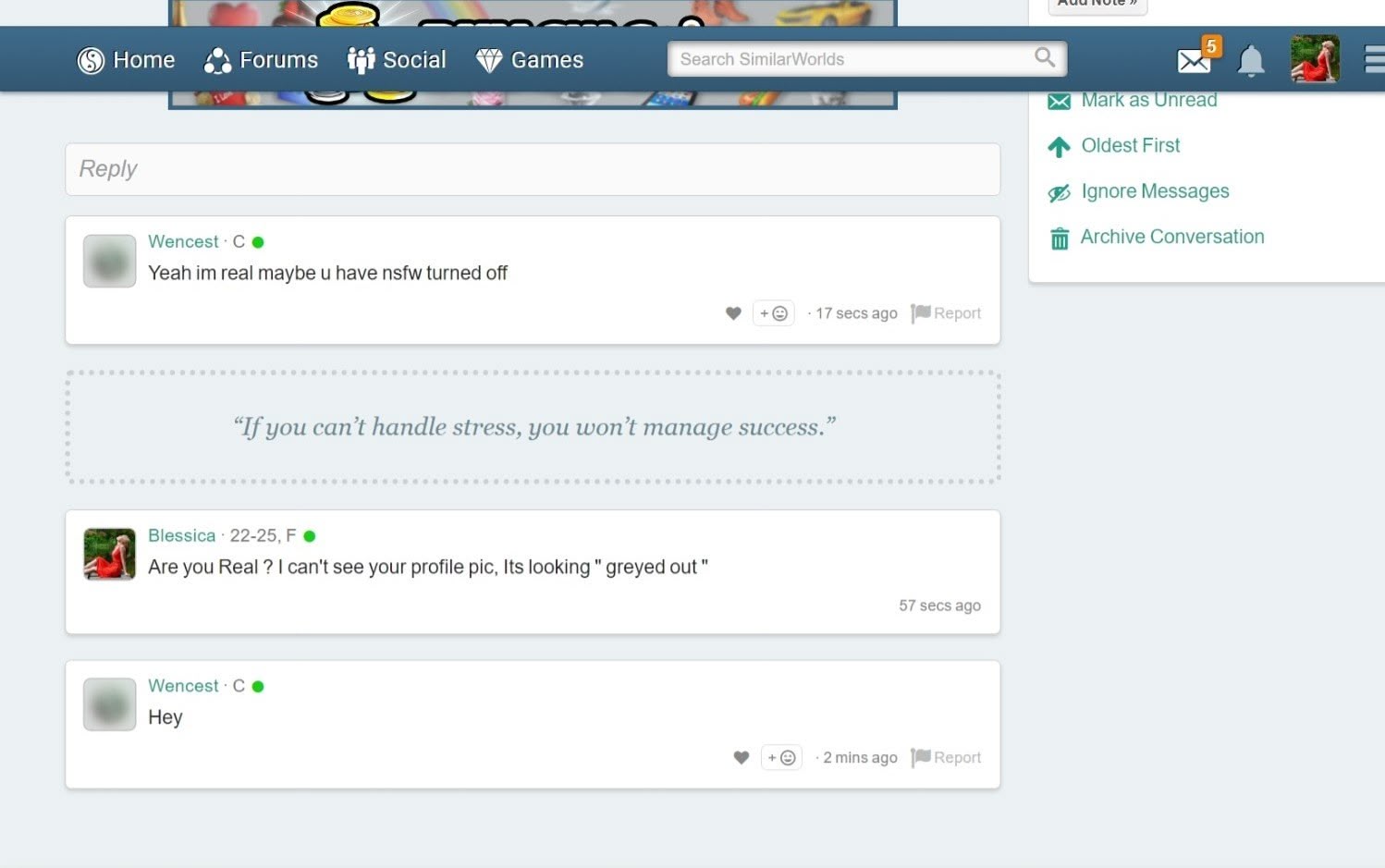 Why I can't see some user's profile pic, Its looking greyed out to me ...