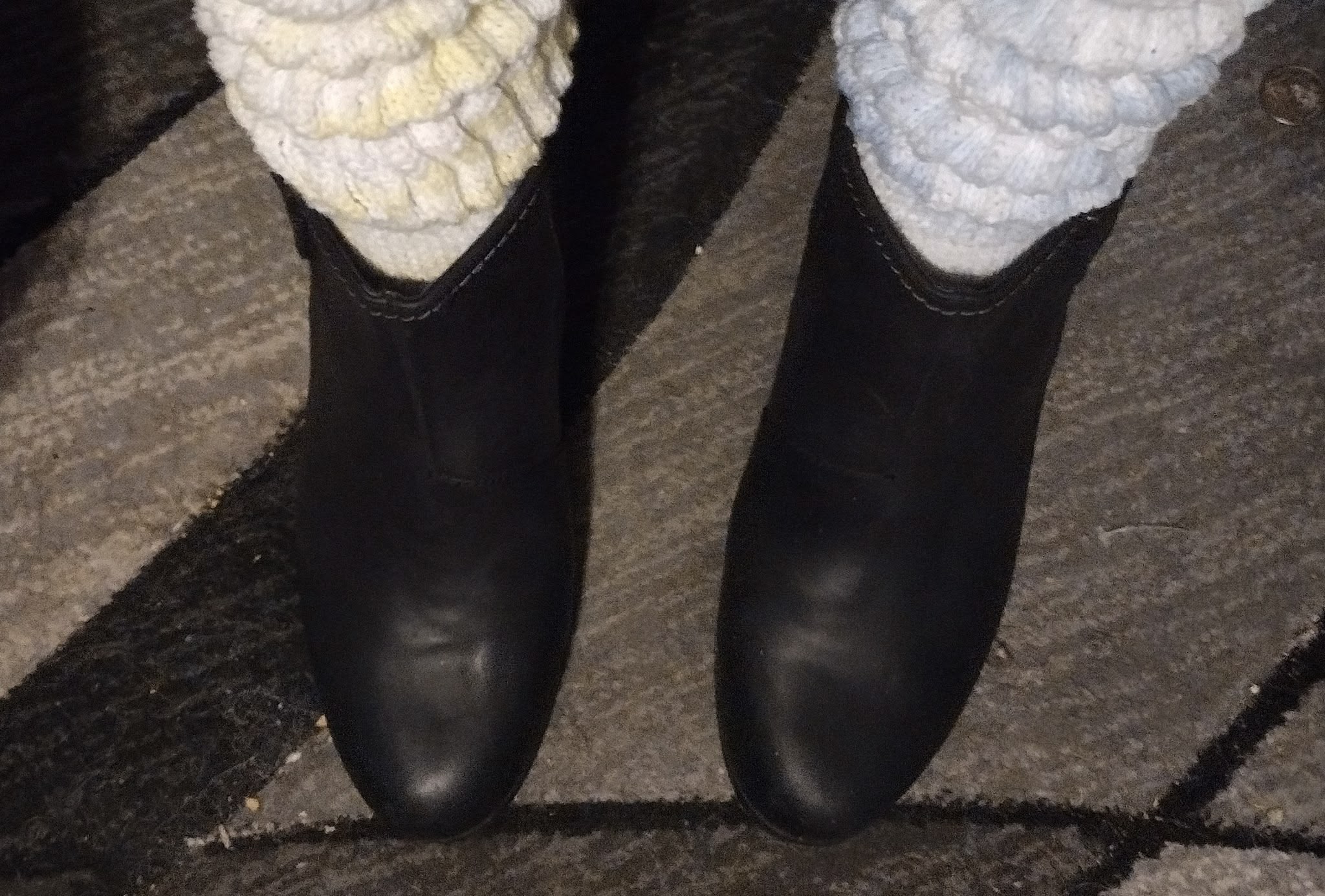 Do these go together or am I just odd? I recently got a pair of heeled ...