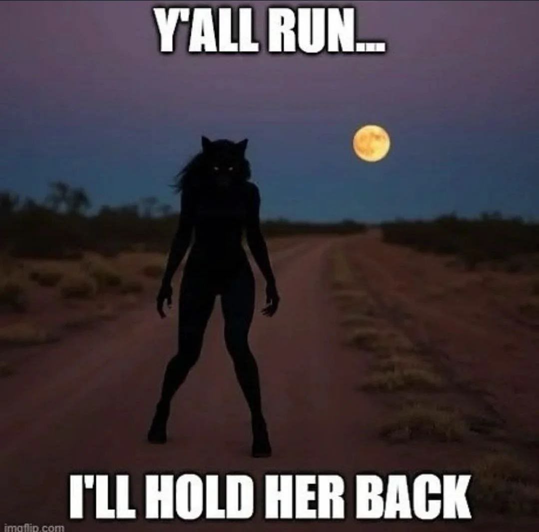 It's okay, guys. I know how to handle a creature like this. | Furry