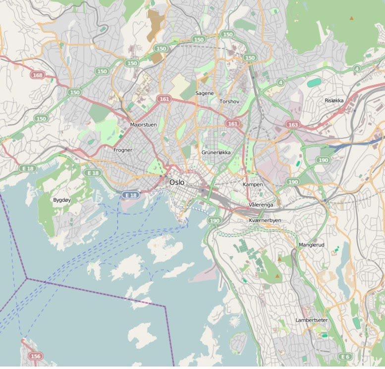 I was talking about my home in Frogner, a couple days ago, and a big ...