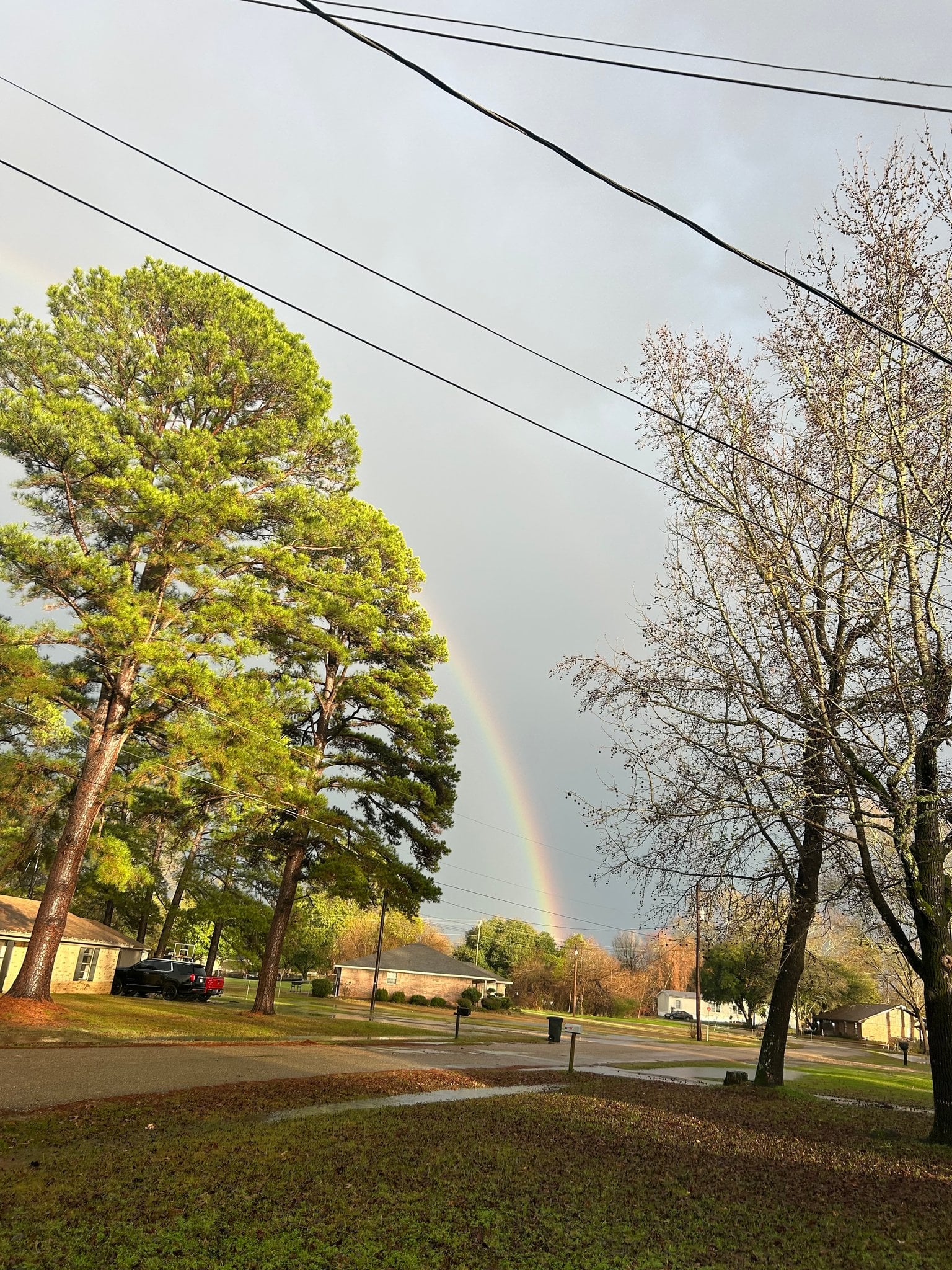 Saturday rainbow It’s been raining all day up till now | Weather