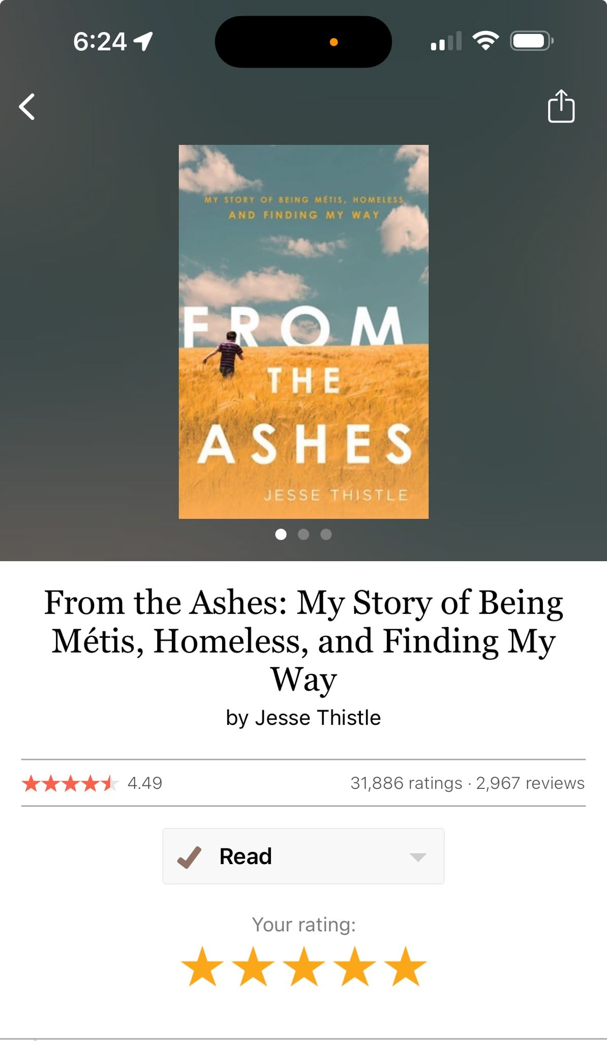 Book Recommendation: From The Ashes by Jesse Thistle I highly recommend ...