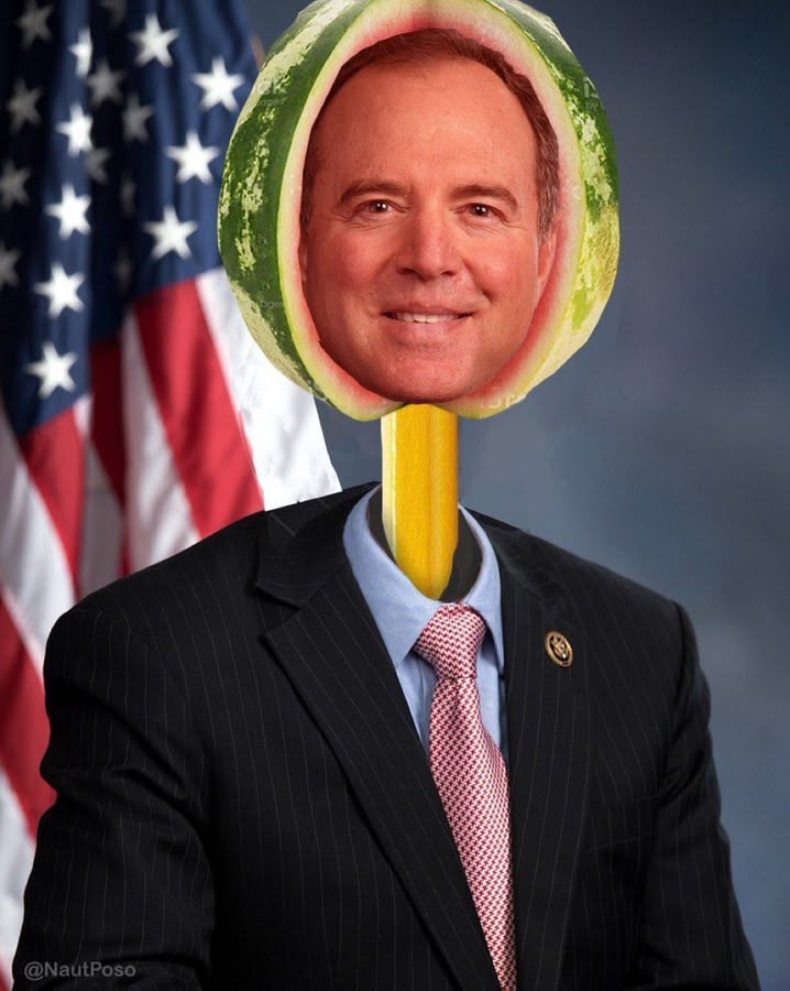 Watermelon Head On A Pencil Neck | Pictures & Pics