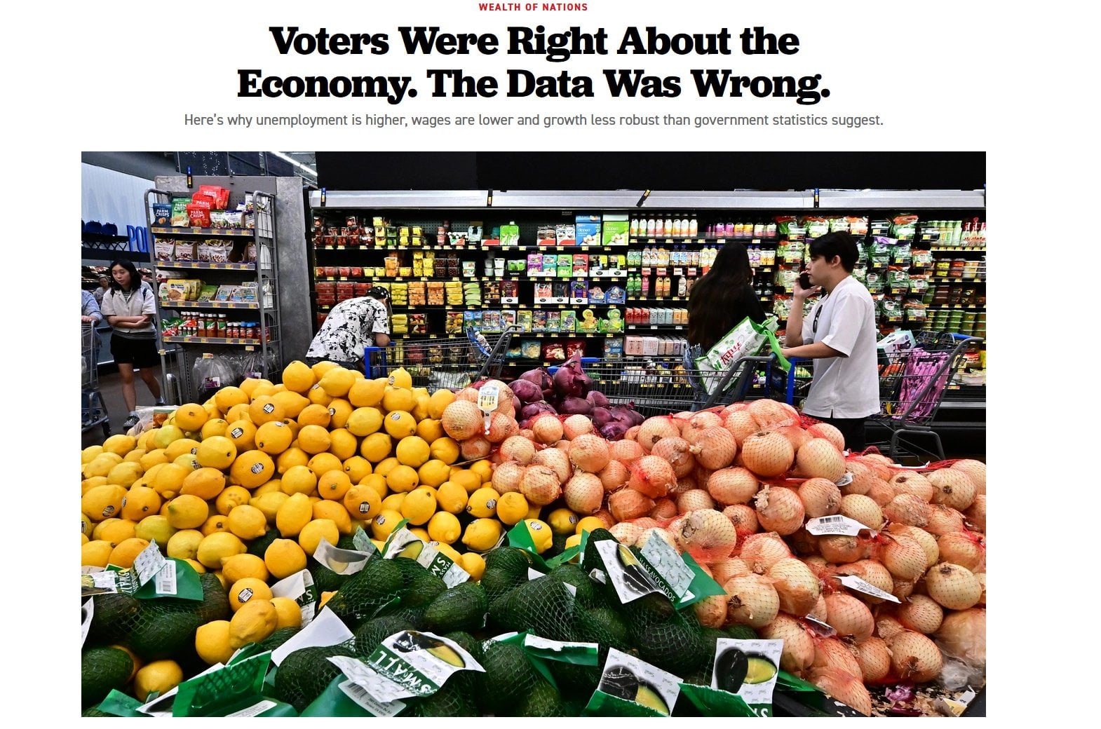 I highly recommend this article to understand how Economy and ...