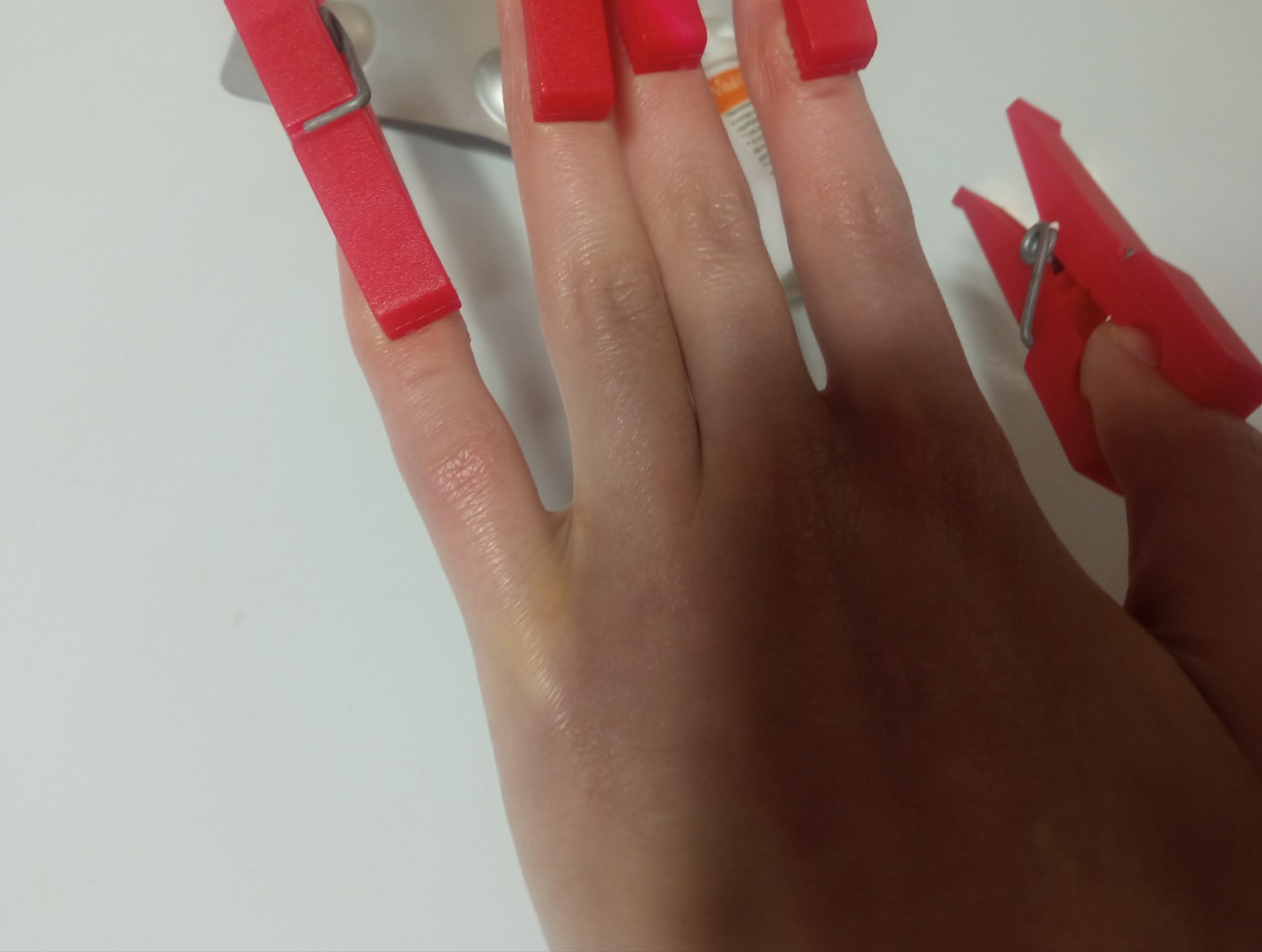 Brought some weapons to work to make a point about infection breaches ...