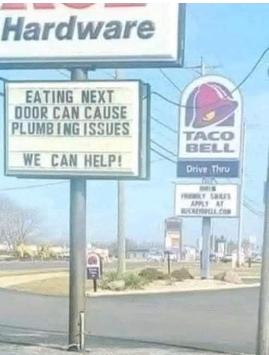 What a true ace hardware sign | Candy cane jokes