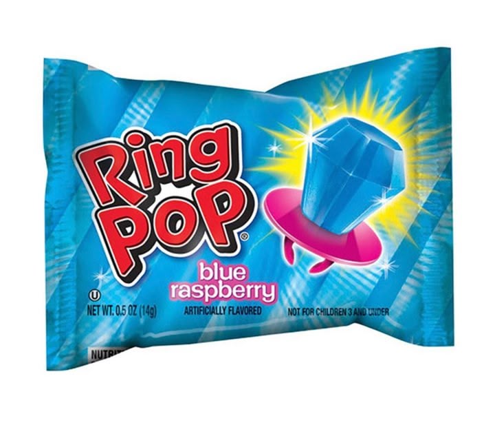 Blue raspberry ring pop? Yes please!! | Random