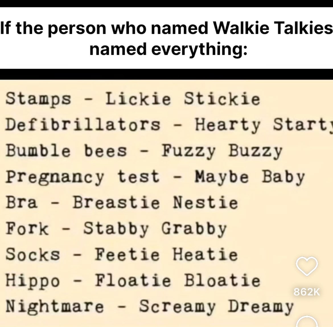 Better names for things. | Straylights stray thoughts