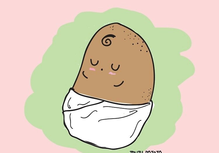 Potato 🥔 is going to sleep. Potato says goodnight 🥔🥴 | Potato Chips