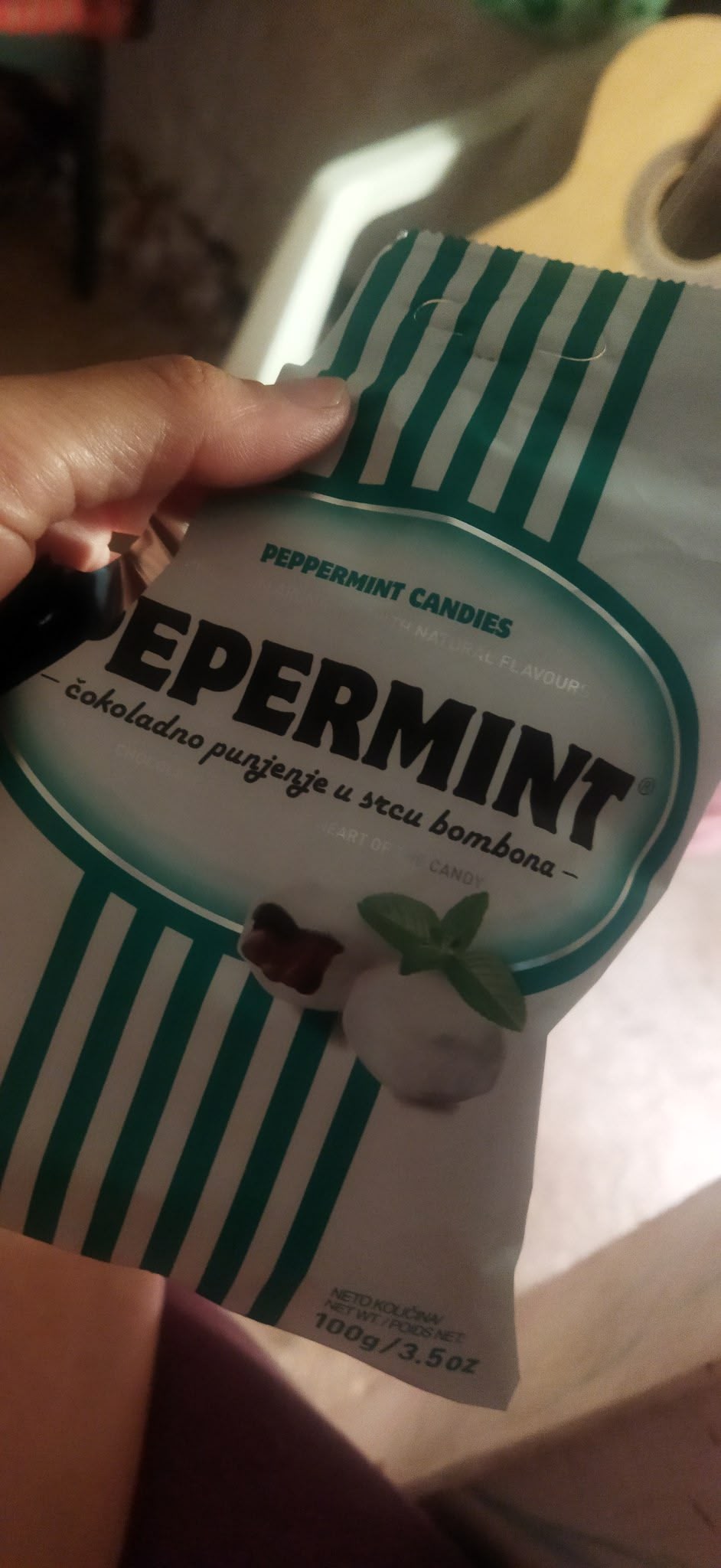 I got these mints chocolate but it turns out they are more of a mint ...