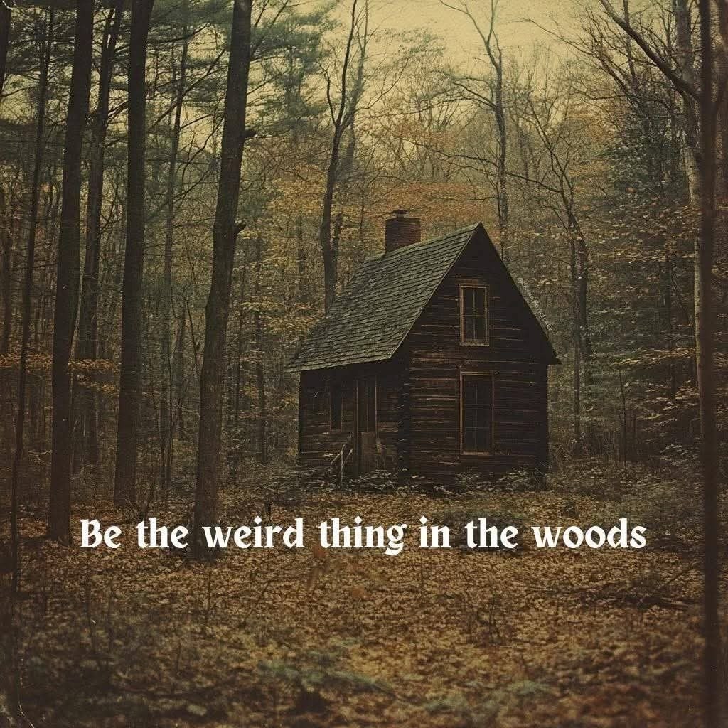 When they ask “where do you see yourself in 5 years?” Me: | The Woods