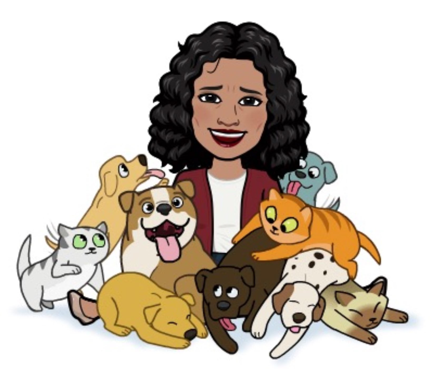 Transferring my content to the new IPad, I found this Bitmoji avi from ...
