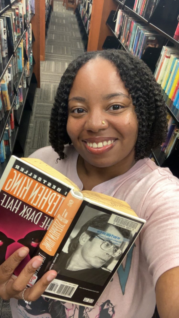 Oh nothing, just a cozy librarian on a rainy day📚 There’s something about being surrounded by ...