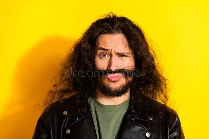 Would you like for this man to give you a mustache ride? | Funny