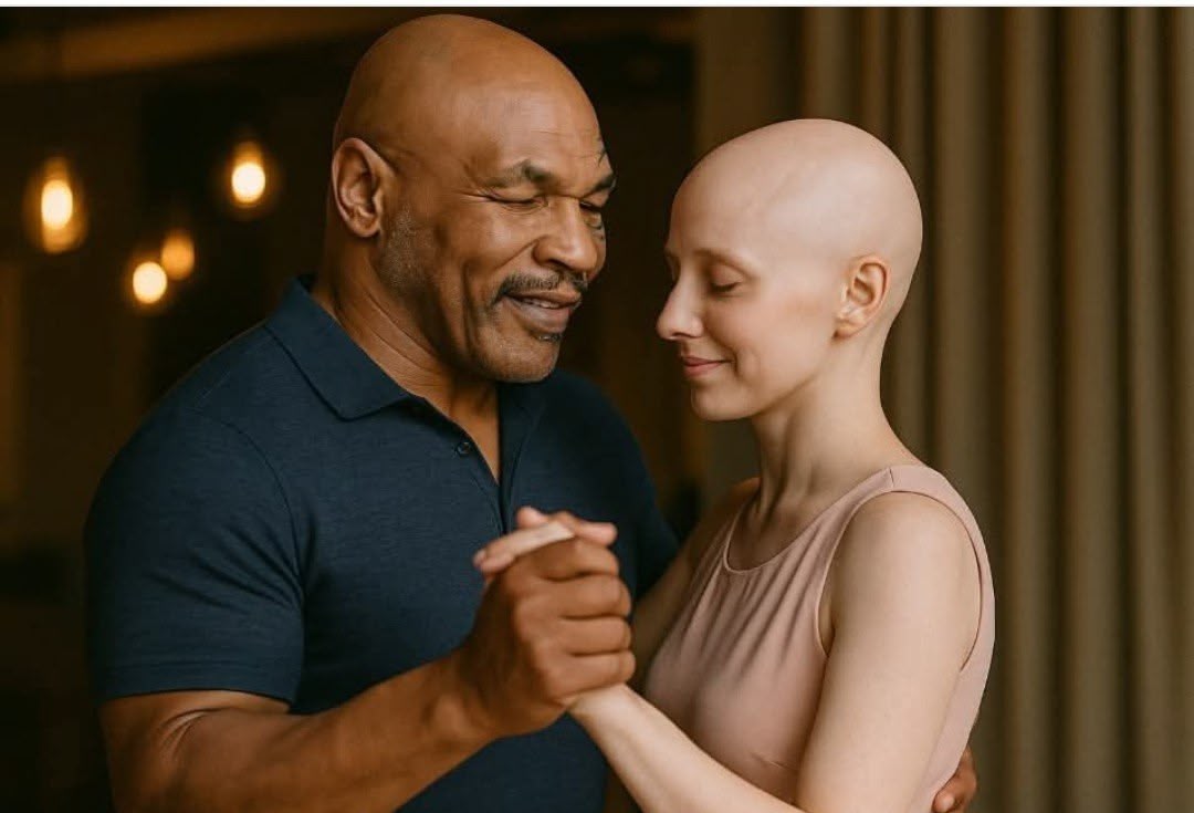 And now our hero Mike tyson Alica Schmidt was a rising female boxer ...