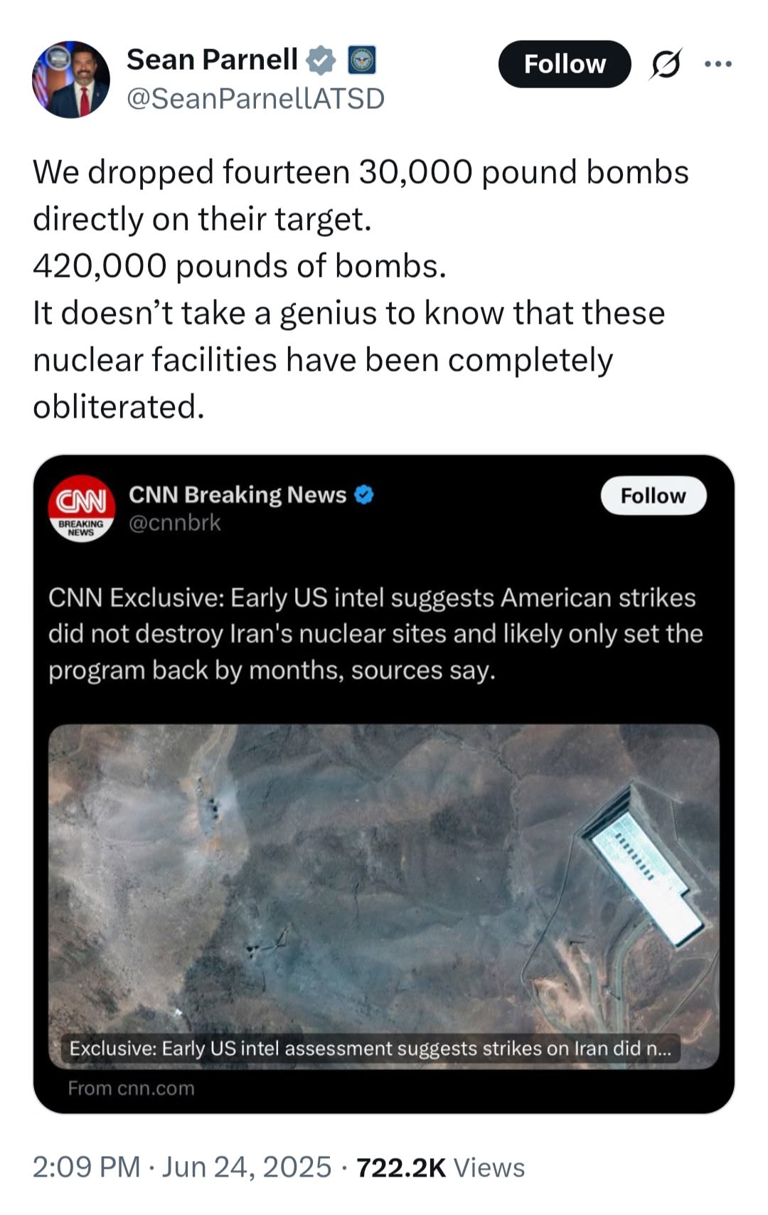 More CNN BS Once the terminal TDS crowd (like AOC) figure out that ...