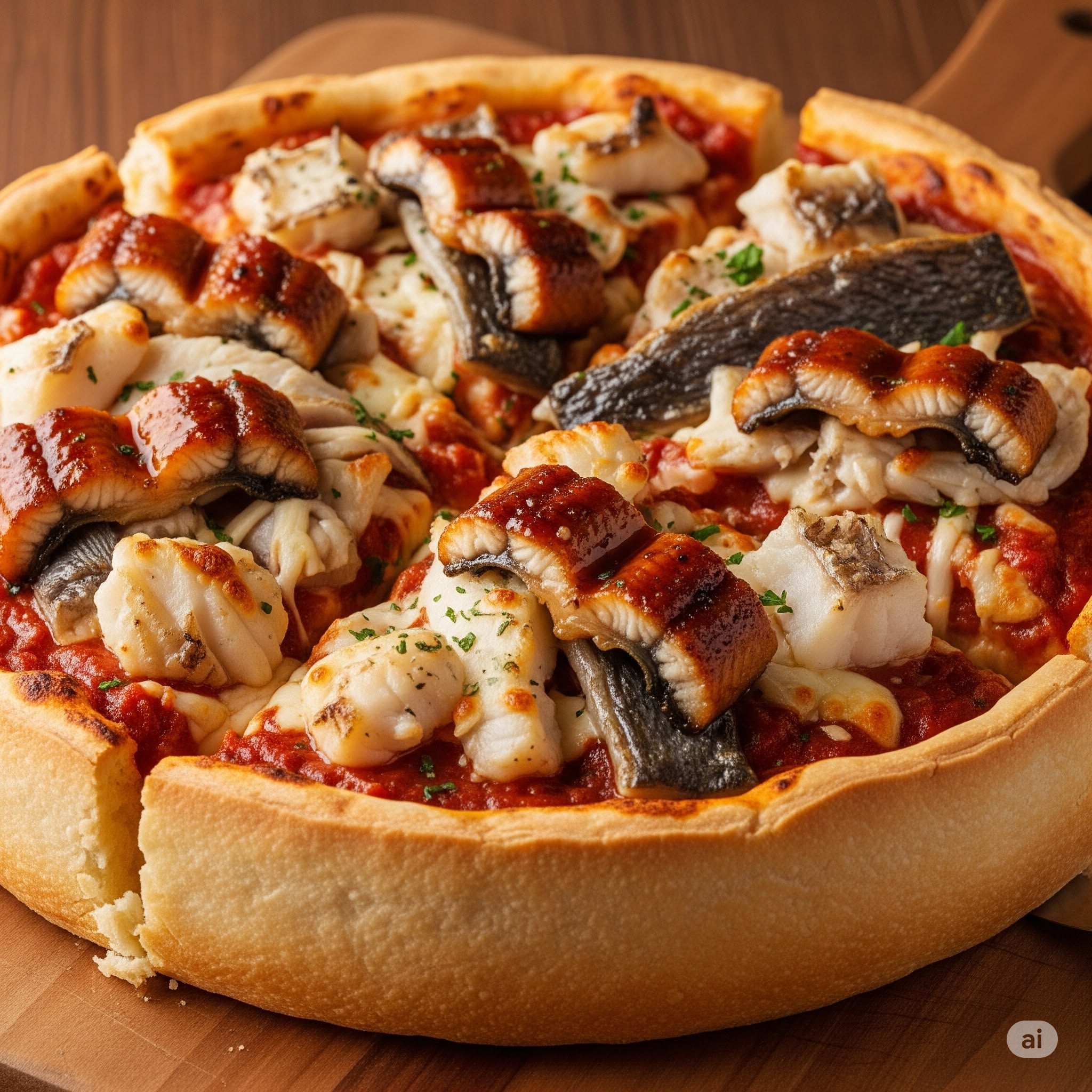 Product idea, Deep Fish Pizza | Fish & Chips
