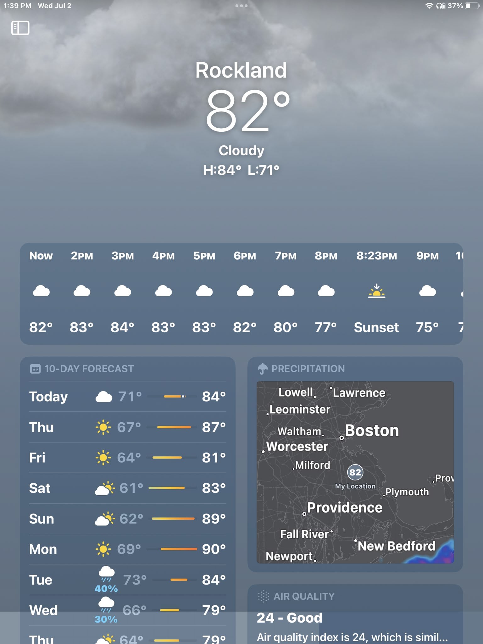 Weather check in Hottest gets a cookie | Weather