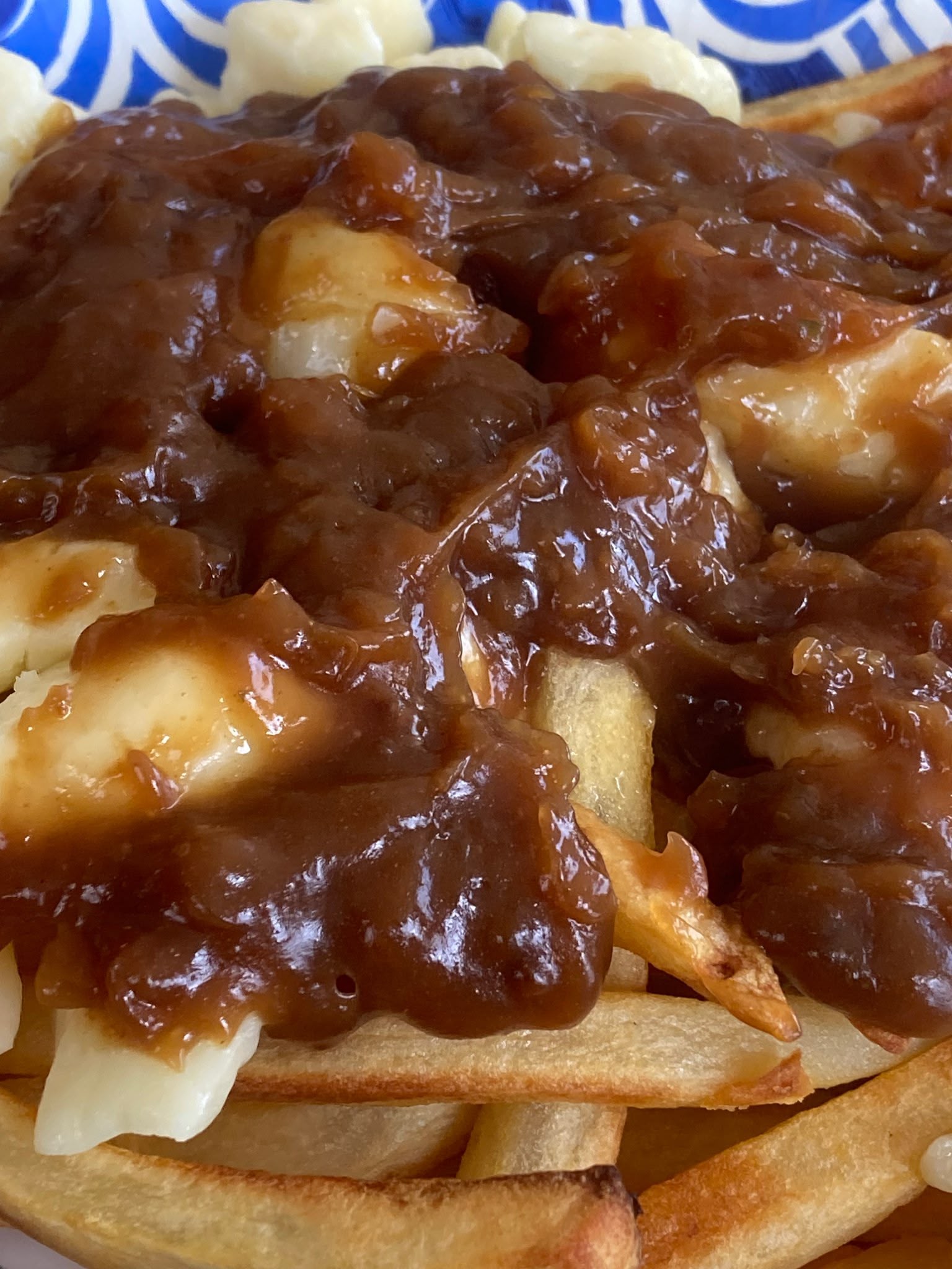 My attempt at making poutine… After taking the pic, I put it back in ...