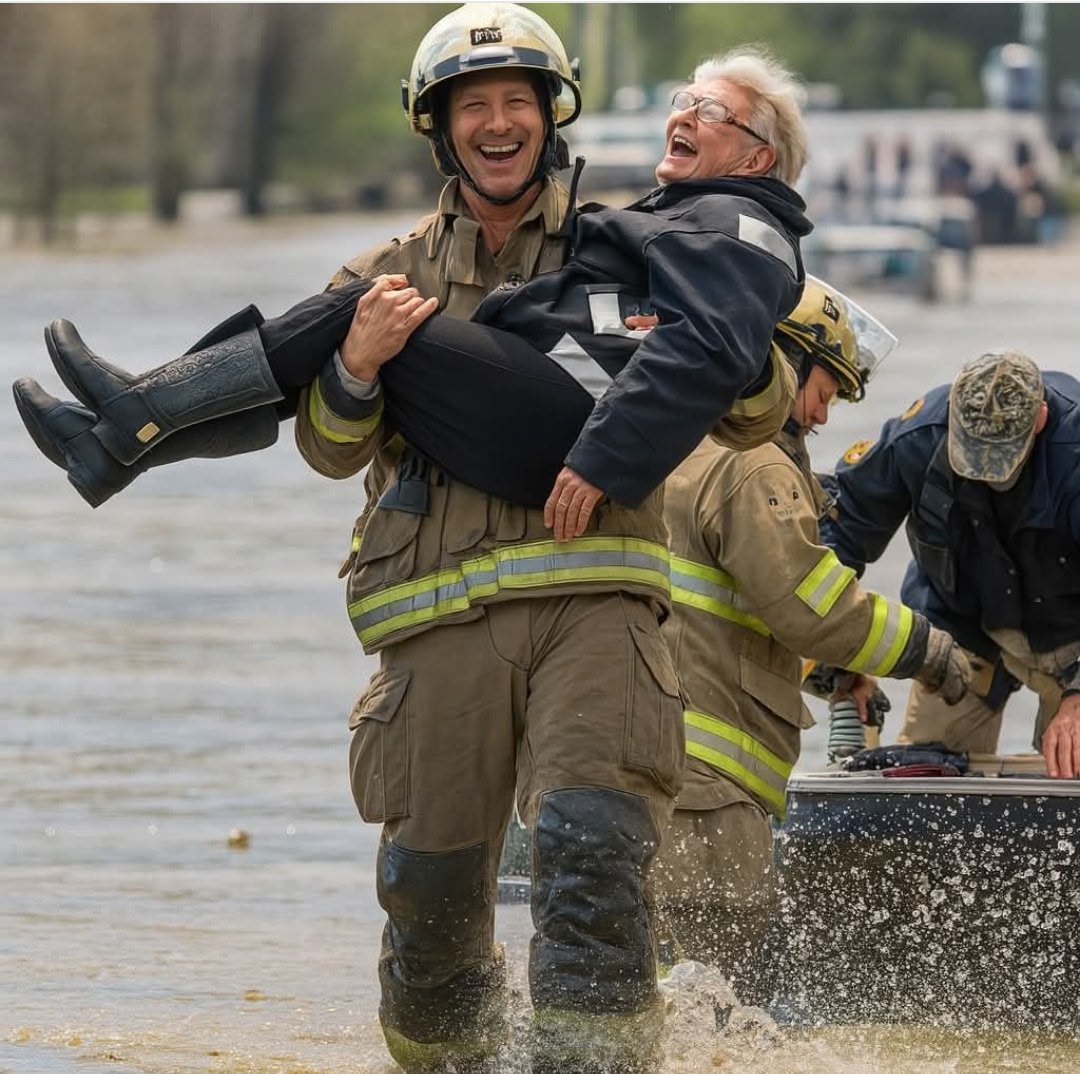 Wedding night 🔥 They asked the firefighter why he was laughing while ...