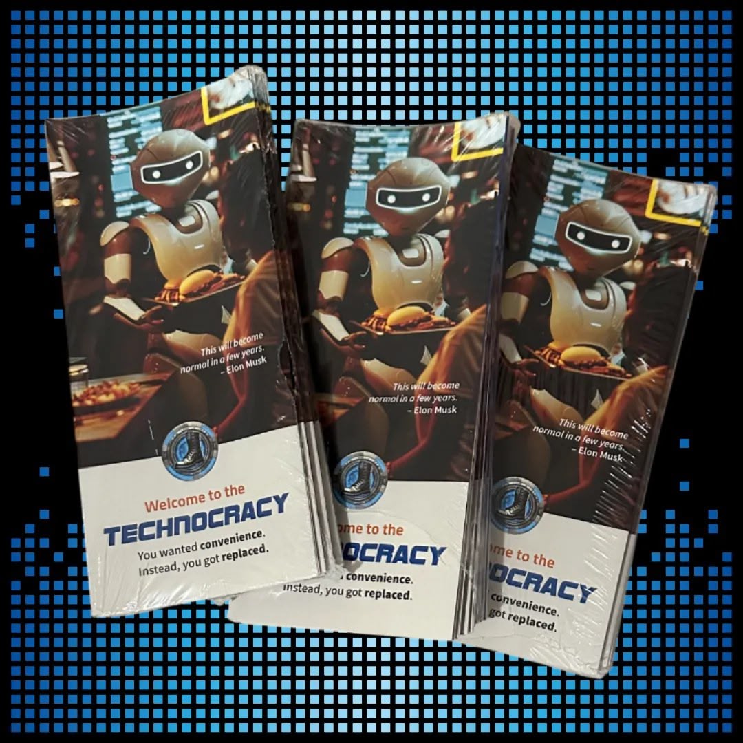 Warning people about the dangerous police state technocracy which continues to grow every day ...