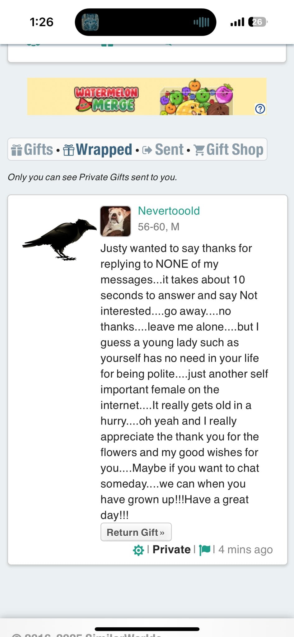 When a simp is so lonely and desperate that he takes time to type all ...
