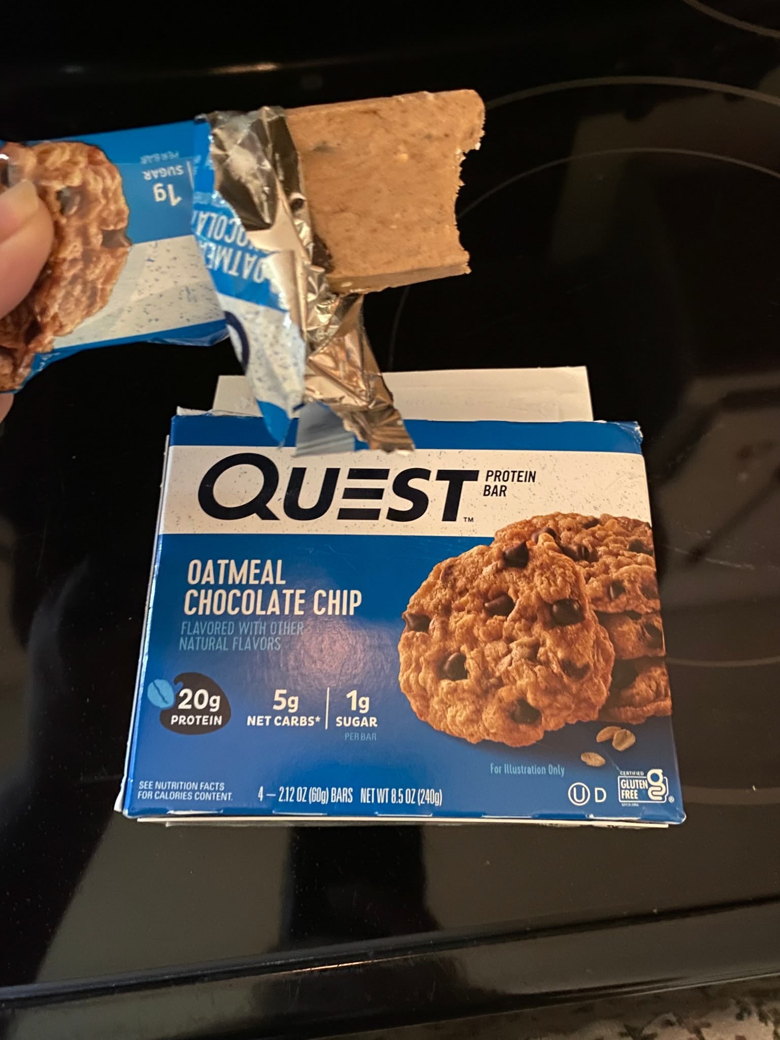 I just got bamboozled by quest I’ve had their cookies before. The only ...
